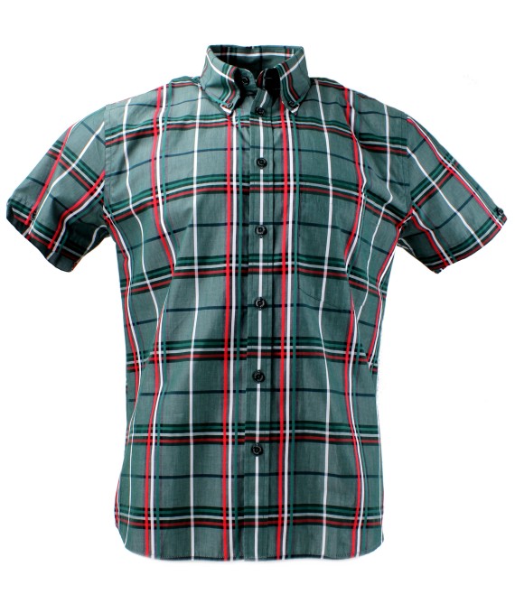 The Italian Job Check Cotton Shirt | Tonics!